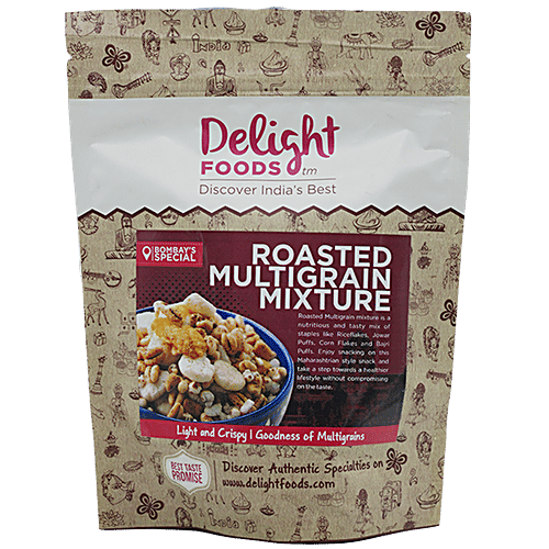 Buy Delight Foods Namkeen Roasted Multigrain Mix 100 Gm Online At Best ...