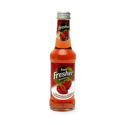 Buy Fresher Sparkling Fruit Drink - With Vitamins, Strawberry Online at ...