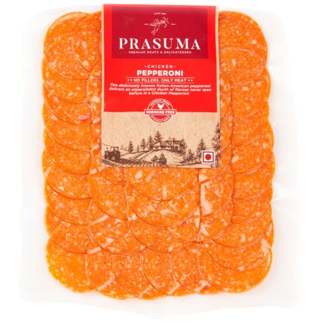 Buy Prasuma Chicken Pepperoni Fresh Chilled 100 Gm Online At Best Price ...