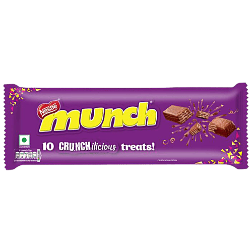 Buy Nestle Munch Chocolate Coated Wafer Bar - Crunchy Treat Online at ...