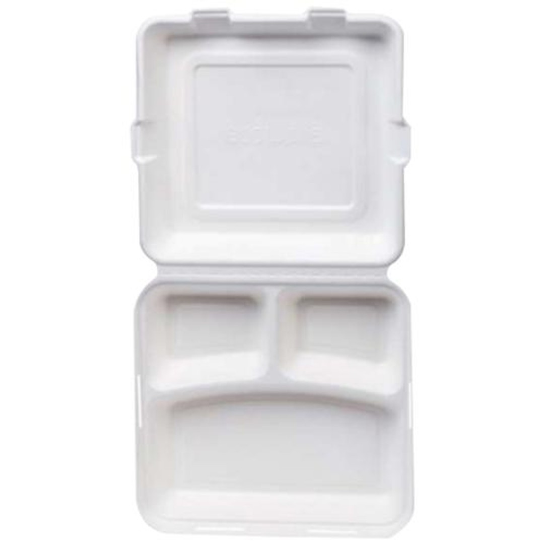 Buy Ecoware Disposable Three Compartment Clamshell Online at Best Price ...