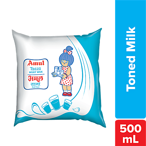 Buy Amul Taaza Milk Online at Best Price of Rs 26 - bigbasket