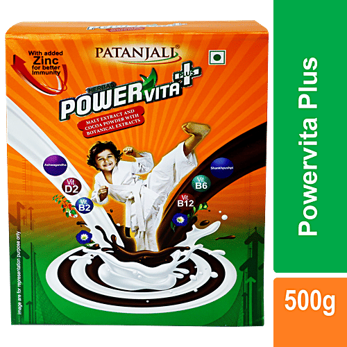 Buy Patanjali Nutrition Drink - Herbal Power Vita Plus Online at Best ...
