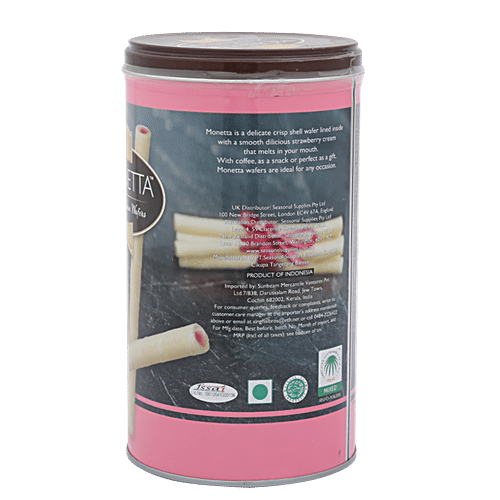 Buy Monetta Wafer Sticks - Strawberry Cream 300 gm Online at Best Price ...