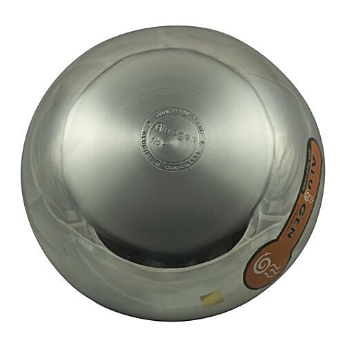 Buy Alugen Aluminium Heavy Guage - Round Base Without Handle Kadai No 5 ...
