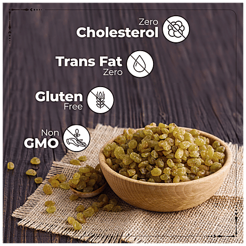 Buy Happilo Green Raisins Premium Seedless 250 Gm Online At Best Price ...