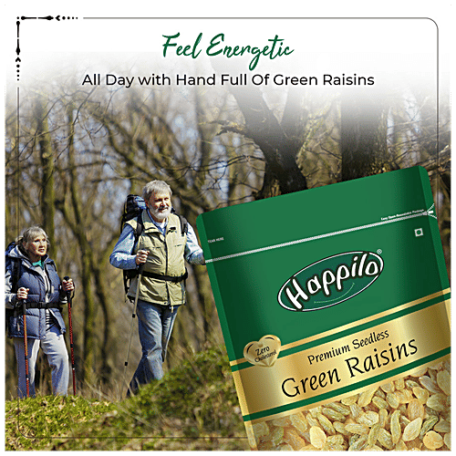 Buy Happilo Green Raisins Premium Seedless 250 Gm Online At Best Price ...