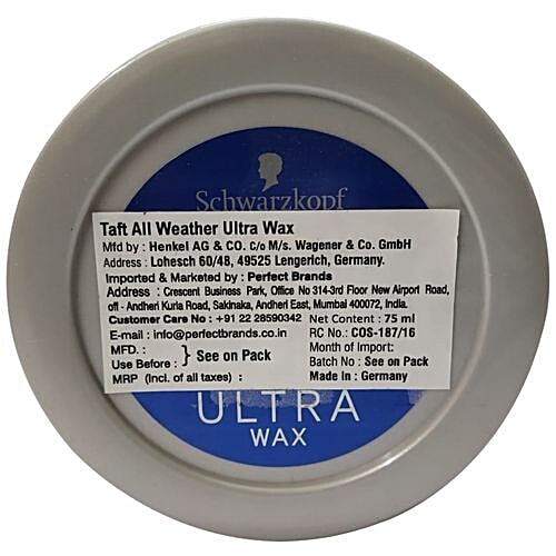 Buy Schwarzkopf Taft Ultra Wax Online at Best Price of Rs 425 - bigbasket