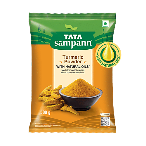 Buy Tata Sampann Powder - Turmeric 500 gm Online at Best Price. of Rs ...