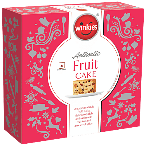 Buy Winkies Authentic Fruit Cake - Traditional Style, Real Fruit, Rich ...
