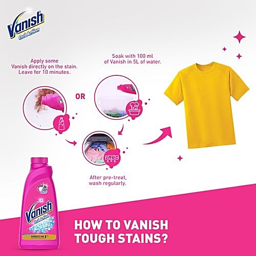 Buy Vanish All In One Colour Safe Detergent Booster - Oxi Action Online ...