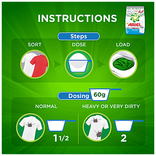 Buy Ariel Detergent Washing Powder Matic Top Load 2 Kg Online At Best ...