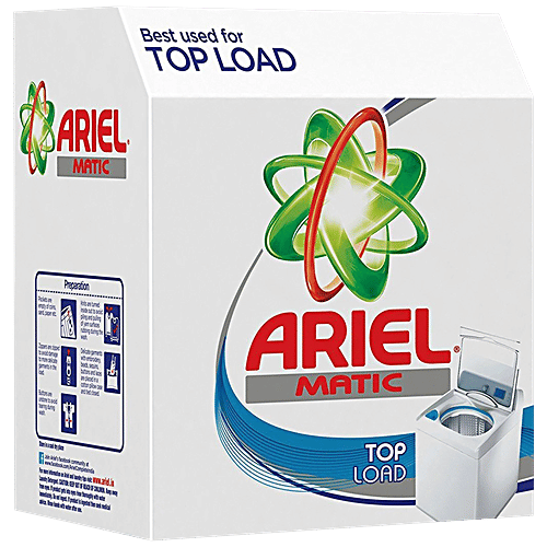 Buy Ariel Washing Detergent Powder Matic Top Load 500 Gm Online At Best ...