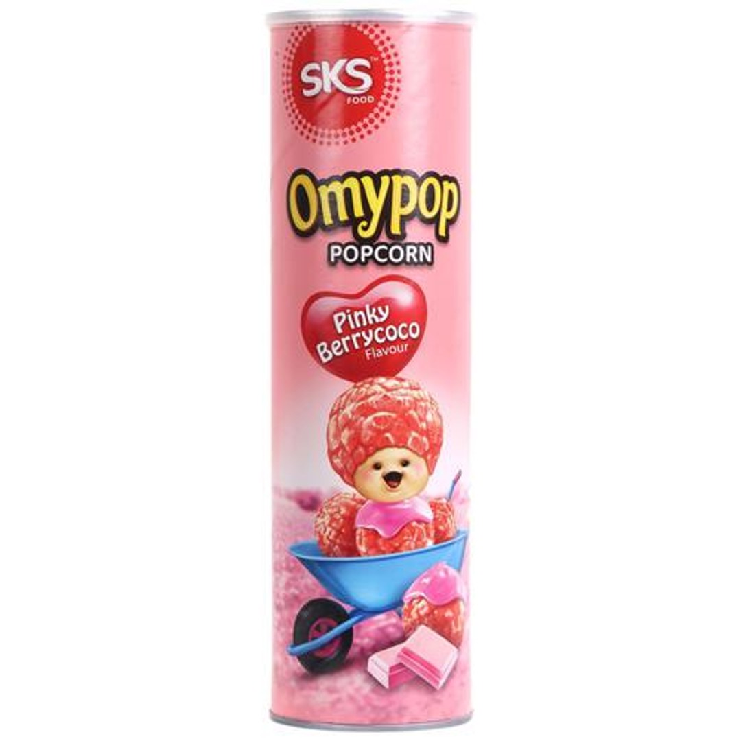 Buy Omypop Popcorn Pinky Berrycoco Flavour - Rich In Fibre, Gluten Free Online at Best Price of ...