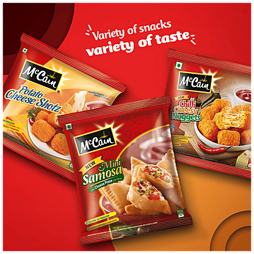 Buy Mccain Mini Samosa Cheese Pizza 240 Gm Online At Best Price of Rs ...