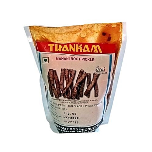 Buy Thangam Pickle Mahani Root Sarasaparilla Root In Kerala Style 500 ...