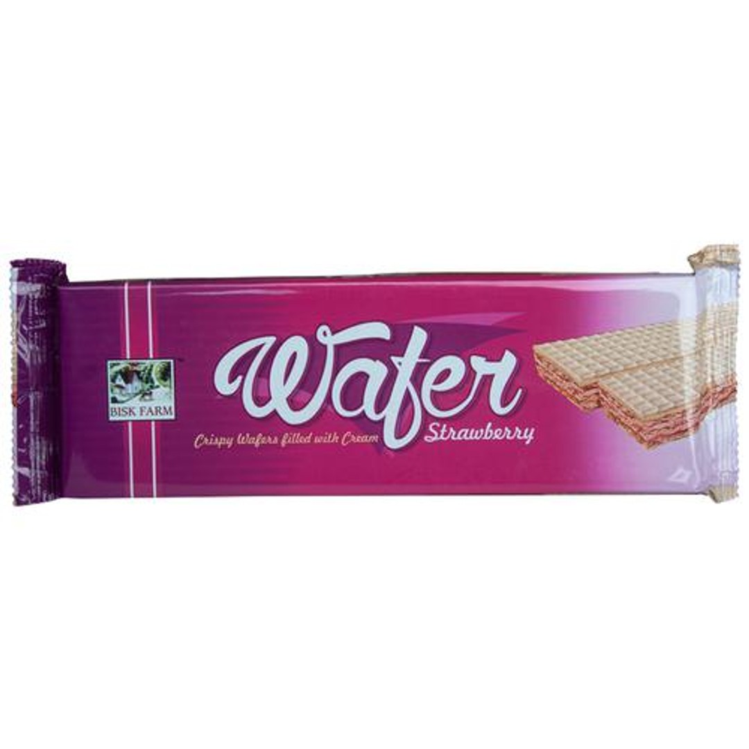 Buy Bisk Farm Biscuits Wafer Strawberry 75 Gm Online At Best Price of ...