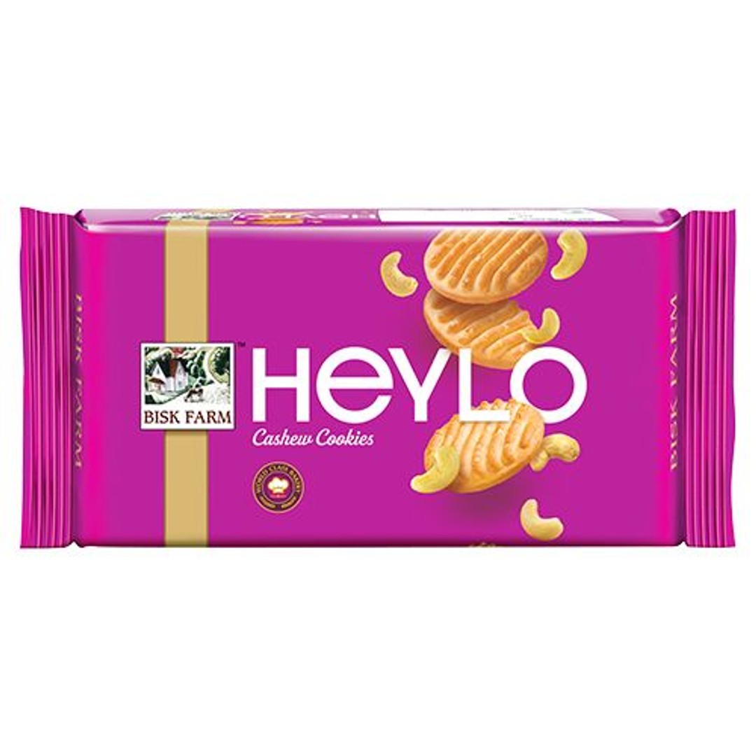 Buy Bisk Farm Heylo Cashew Cookies 200 Gm Online At Best Price of Rs 40 ...