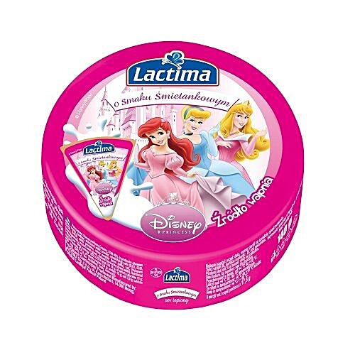 Buy Lactima Processed Cheese - Disney Princess, 8 Triangles Online at ...