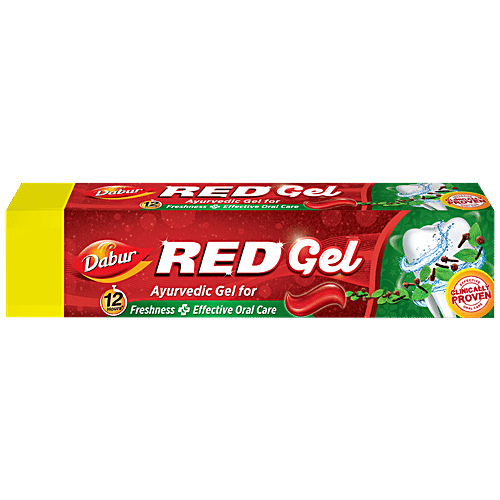 Buy Dabur Red Toothpaste Ayurvedic Gel 80 Gm Online At Best Price of Rs ...