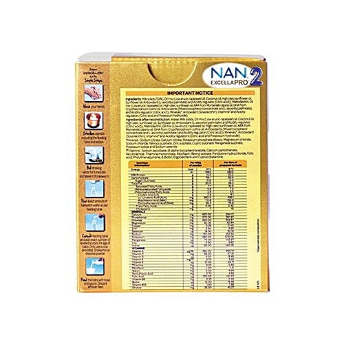Buy Nestle Nan Excella Pro 2 Follow Up Infant Formula 6 To 12 Months ...