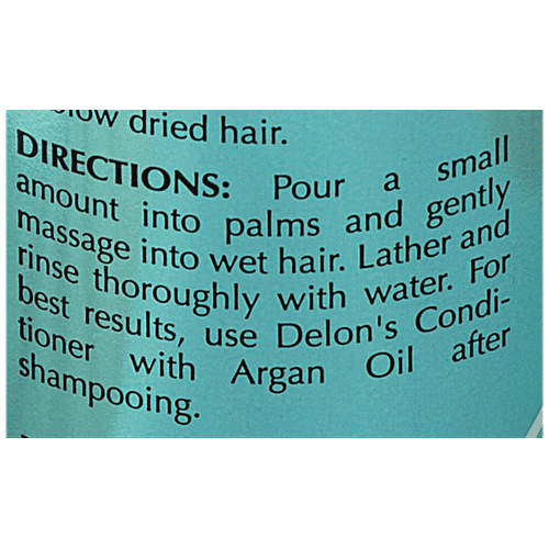 Buy DELON Shampoo With Argan Oil Online at Best Price - bigbasket