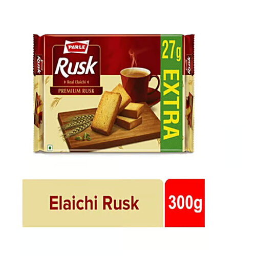 Buy Parle Rusk Real Elaichi 300 Gm Online At Best Price of Rs 44 ...