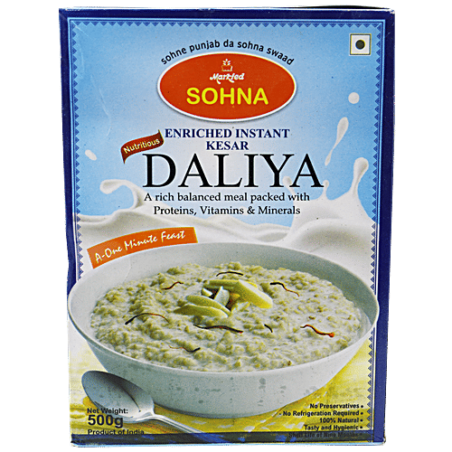 Buy SOHNA Instant Daliya - Kesar Online at Best Price of Rs 198 - bigbasket