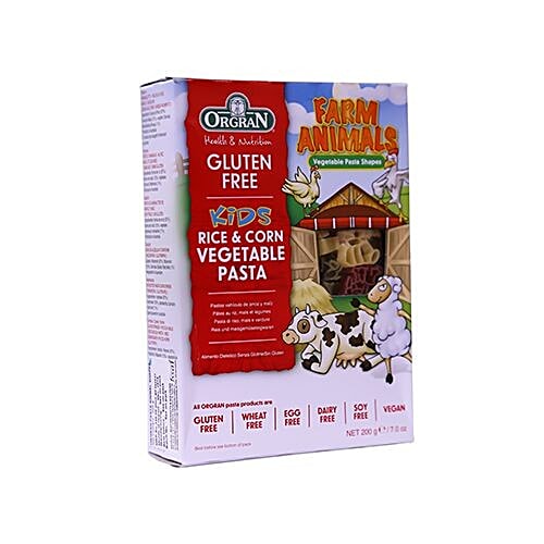 Buy Orgran Rice & Corn - Vege Pasta, Animal Shapes Online at Best Price ...