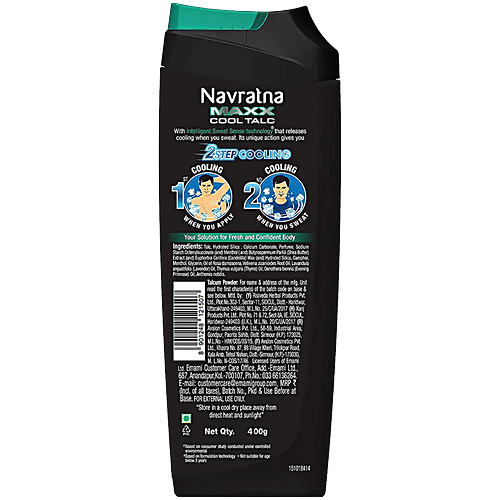 Buy Navratna Maxx Cool Talc Online at Best Price of Rs 168 - bigbasket