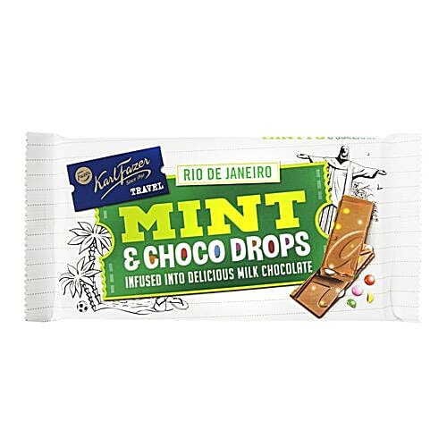 Buy Fazer Chocolate - Mint & Choco Drops 130 gm Online at Best Price ...