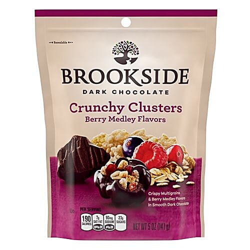 Buy Brookside Dark Chocolate - Crunchy Clusters 141 gm Online at Best ...