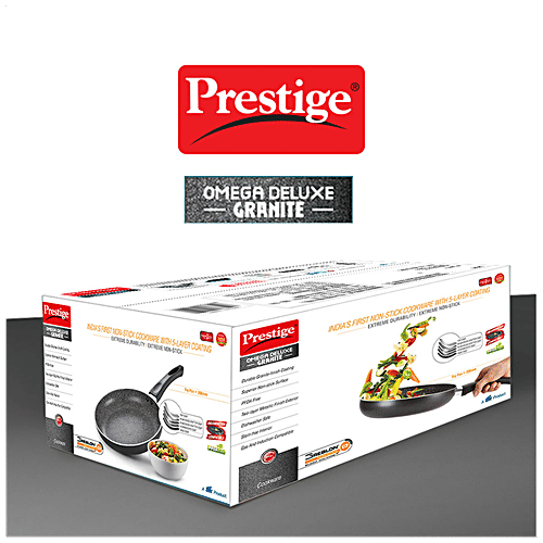 Buy Prestige Omega Deluxe Granite Aluminium Fry Pan - 5 Layer ...