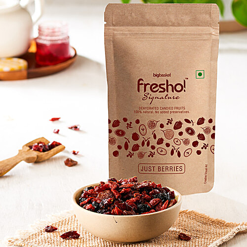 Buy Fresho Signature Just Berries Dehydrated 150 Gm Online At Best ...