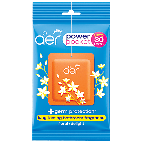 Buy Godrej Aer Pocket Bathroom Fragrance Fresh Lush Green 10 Gm Online ...