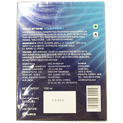 Buy Wild Stone Aqua Fresh Eau De Parfum Online at Best Price - bigbasket