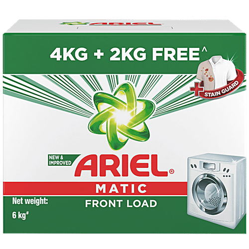 Buy Ariel Detergent Washing Powder Matic Front Load 4 Kg Online At Best ...