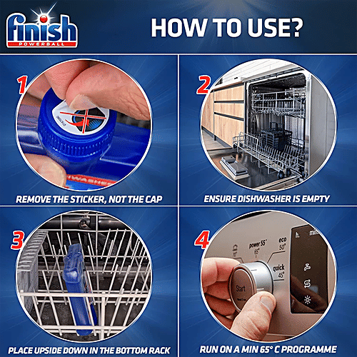 Buy Finish Dishwasher Cleaner - Regular, Eliminates Grease Online at ...
