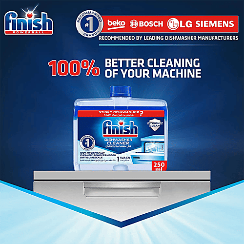 Buy Finish Dishwasher Cleaner - Regular, Eliminates Grease Online at ...