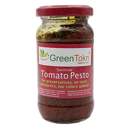 Buy GreenTokri Sun Dried Tomato Pesto Online at Best Price of Rs 119 ...