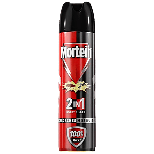 Buy Mortein 2- in-1 Insect Killer Spray - 100% Kill On Mosquitoes ...