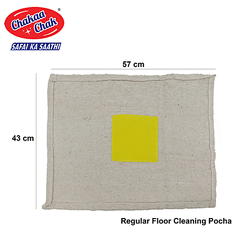 Buy Chakaachak Floor Cleaning Pocha For Regular Cleaning - 100% Cotton ...