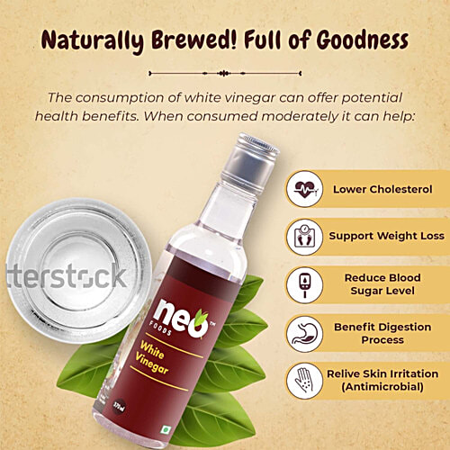 Buy Neo Foods Vinegar White 370 Ml Online At Best Price of Rs 140 ...