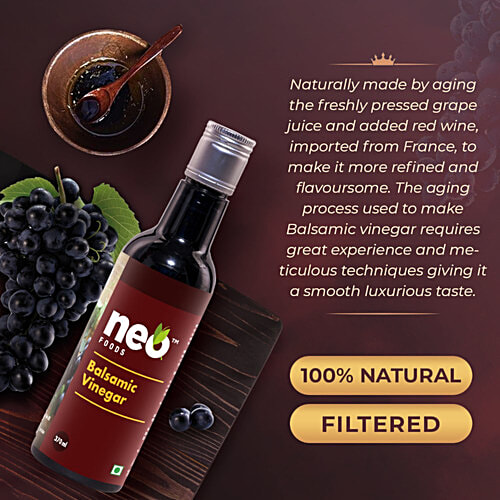 Buy Neo Foods Vinegar Balsamic 370 Ml Online At Best Price of Rs 324 ...
