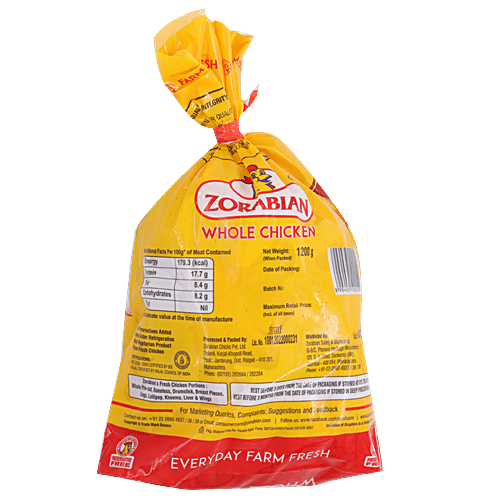Buy Zorabian Whole Chicken Online at Best Price of Rs 290 - bigbasket