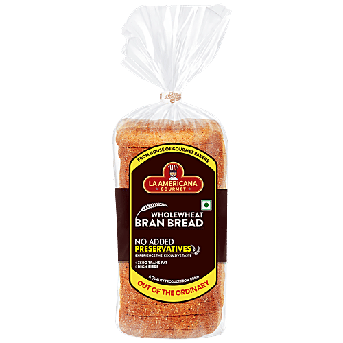 Buy LA Americana Wholewheat Bran Bread - No Added Preservatives Online ...