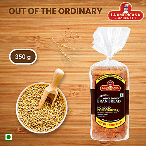 Buy LA Americana Wholewheat Bran Bread - No Added Preservatives Online ...