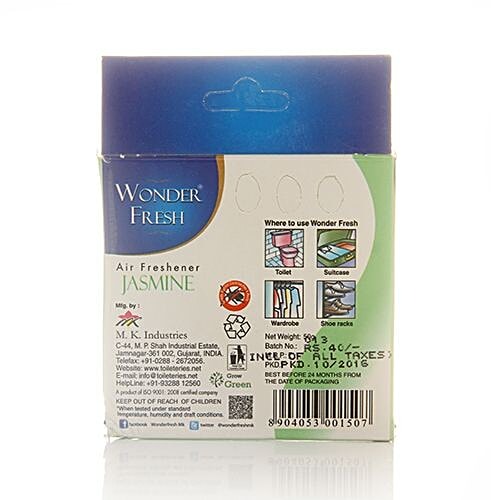 Buy Wonder Fresh Air Freshner Jasmine 50 Gm Online At Best Price ...