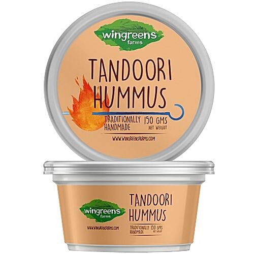 Buy Wingreens Farms Hummus Tandoori 150 Gm Online At Best Price of Rs ...