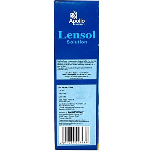 Buy Apollo Pharmacy Lensol Solution 120 Ml Online At Best Price - bigbasket